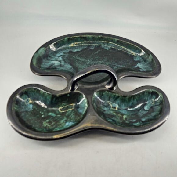 Artisan | Accents | Mid Century Modern Vintage Mcm Divided Serving Dish ...